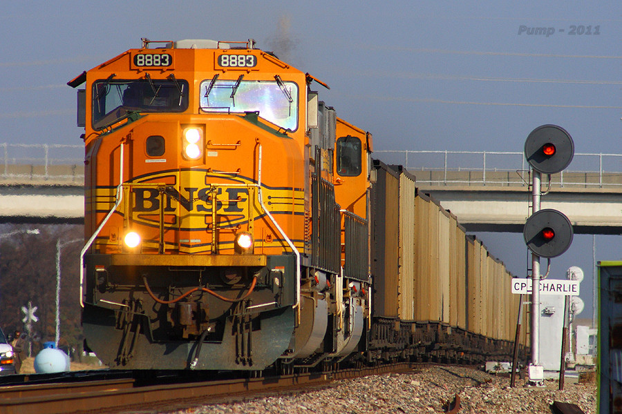 Southbound BNSF Loaded Coal Train